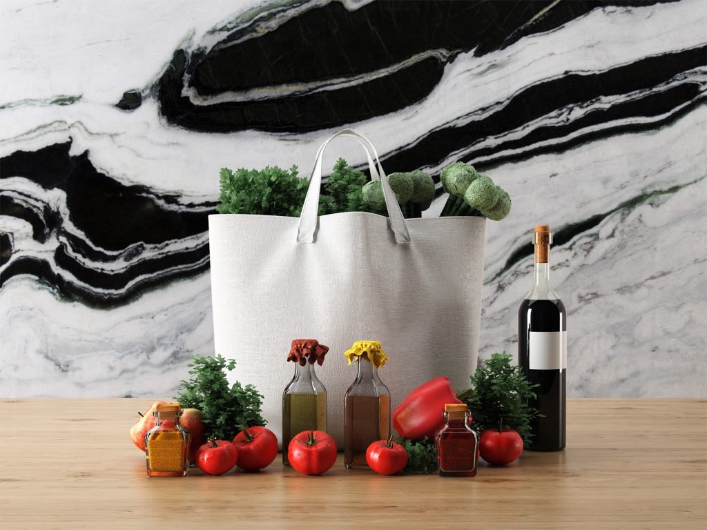 Panda White Countertop Marble, Slabs | Tez Marble