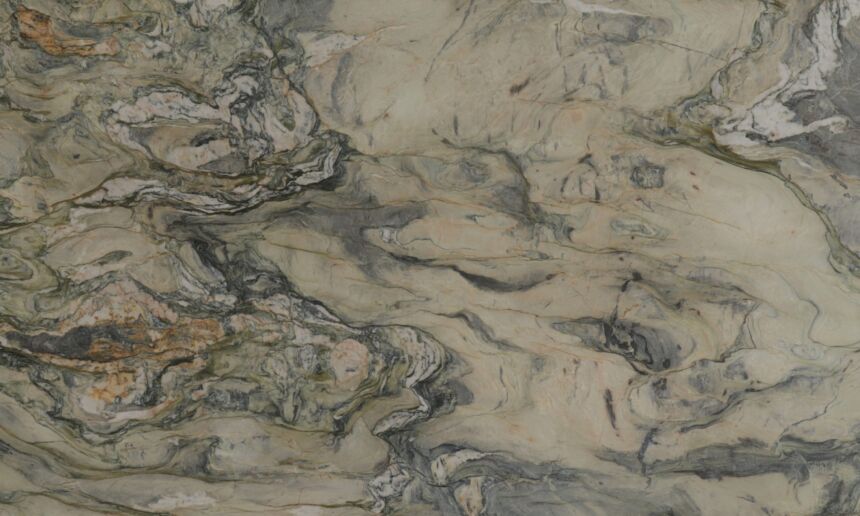 Fusion Wow Blue Green Quartzite, Slabs | Tez Marble