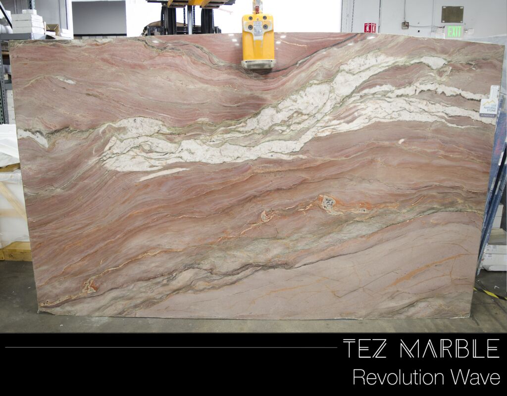 Revolution Wave Quartzite, Slabs | Tez Marble