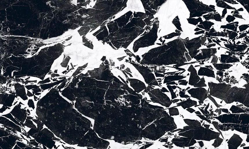 B&W Marble Fragment Natural | Tez Marble