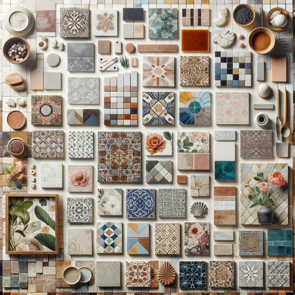 Introduction to Mixing and Matching Tiles | Tez Marble