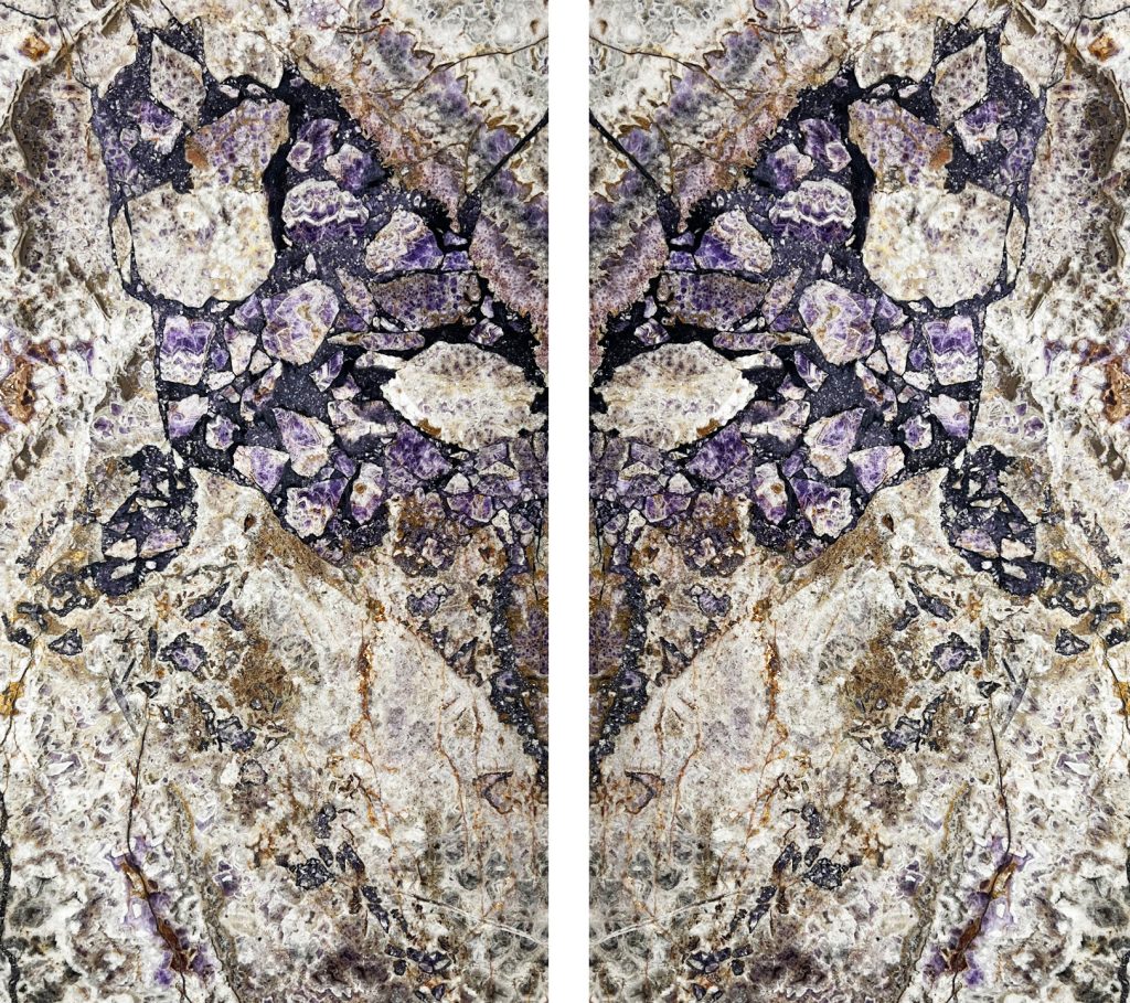 Amethyst Crystal Quartzite, Slabs | Tez Marble