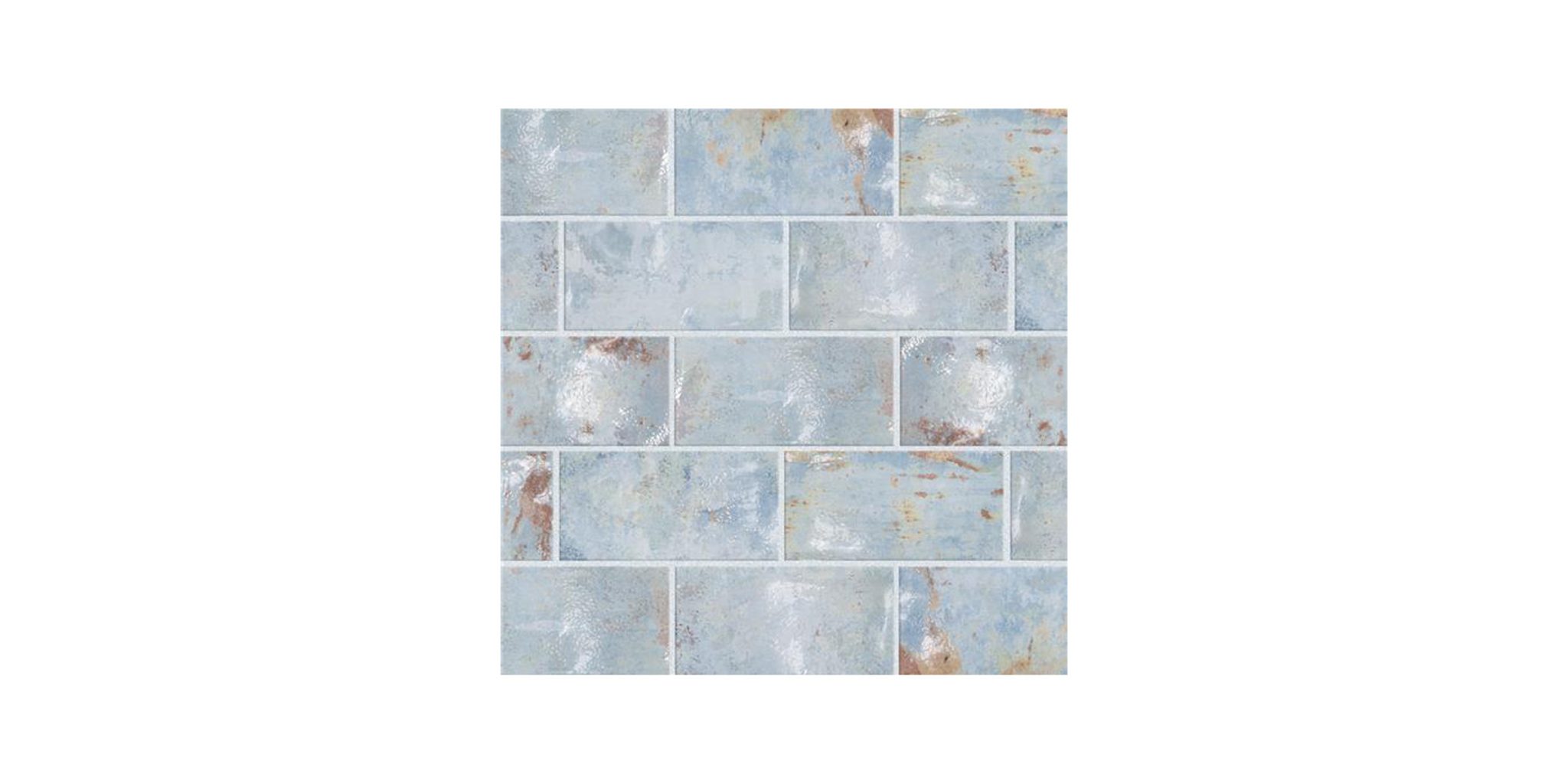 Biarritz Blue II Subway Tile | Tez Marble