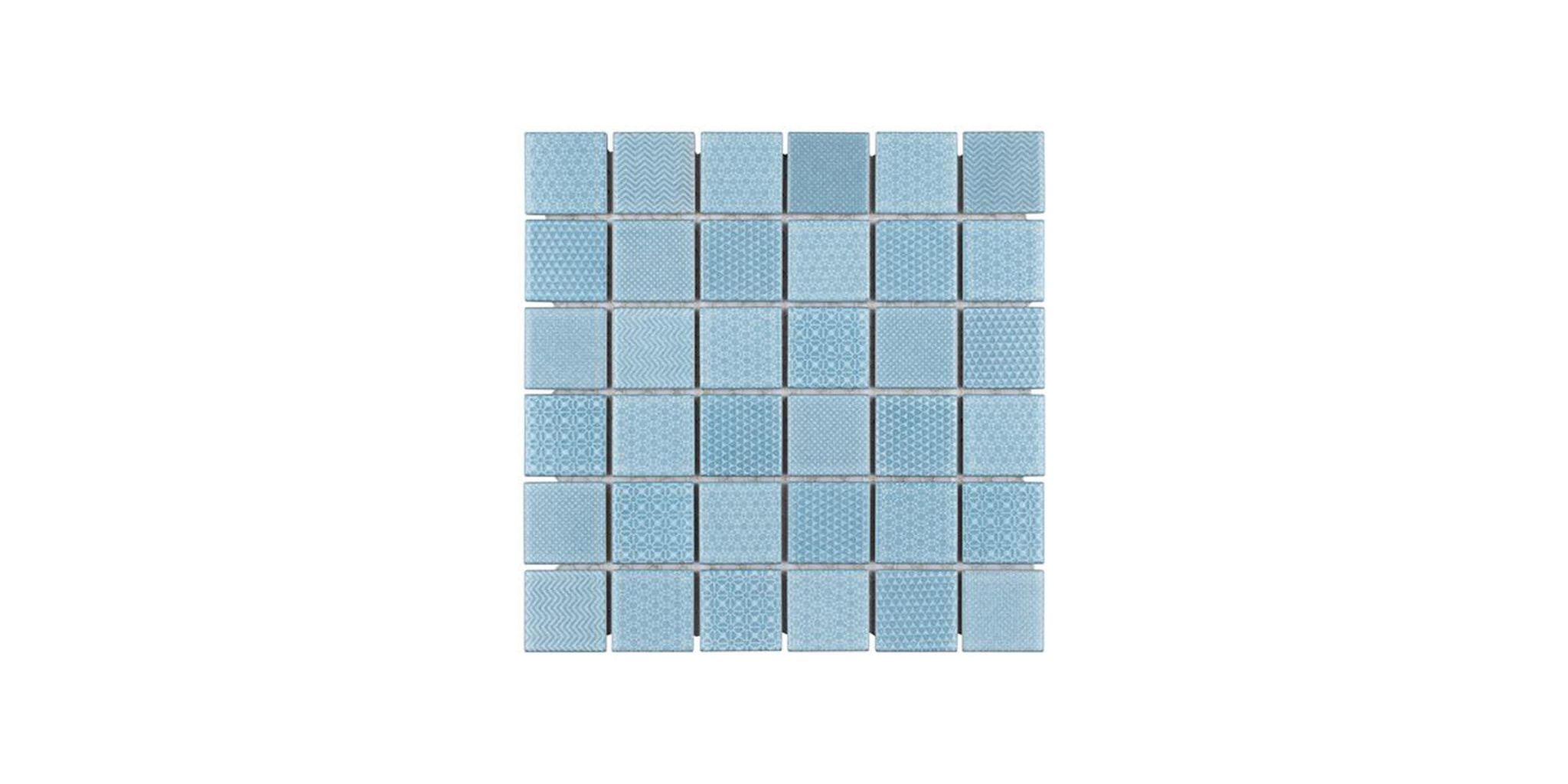 Celadon Aqua Mosaic Tile | Tez Marble