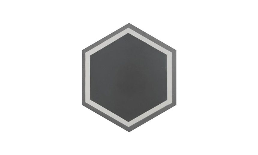 Cemento Hex Holland Passage Mosaic Tile | Tez Marble