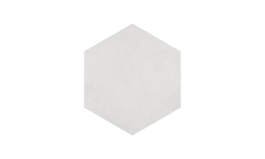 Heritage Hex Snow Mosaic Tile | Tez Marble