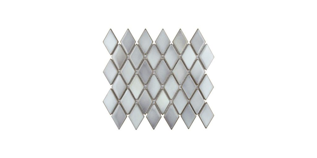 Hudson Kite Grey Eye Mosaic Tile | Tez Marble