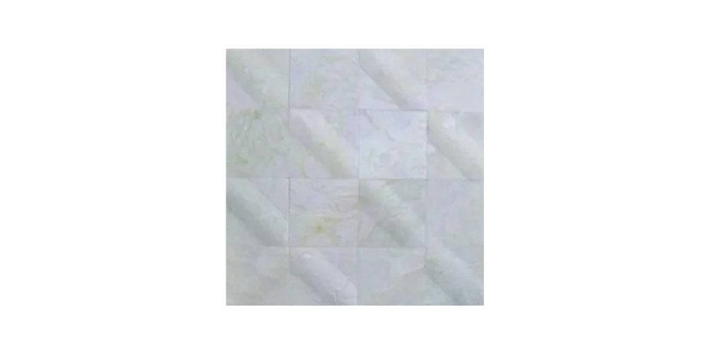 Raised Diamond Jade Green Mosaic Tile | Tez Marble