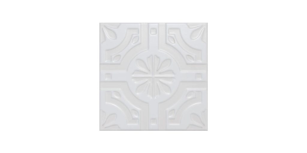 Triplex Real White Mosaic Tile | Tez Marble