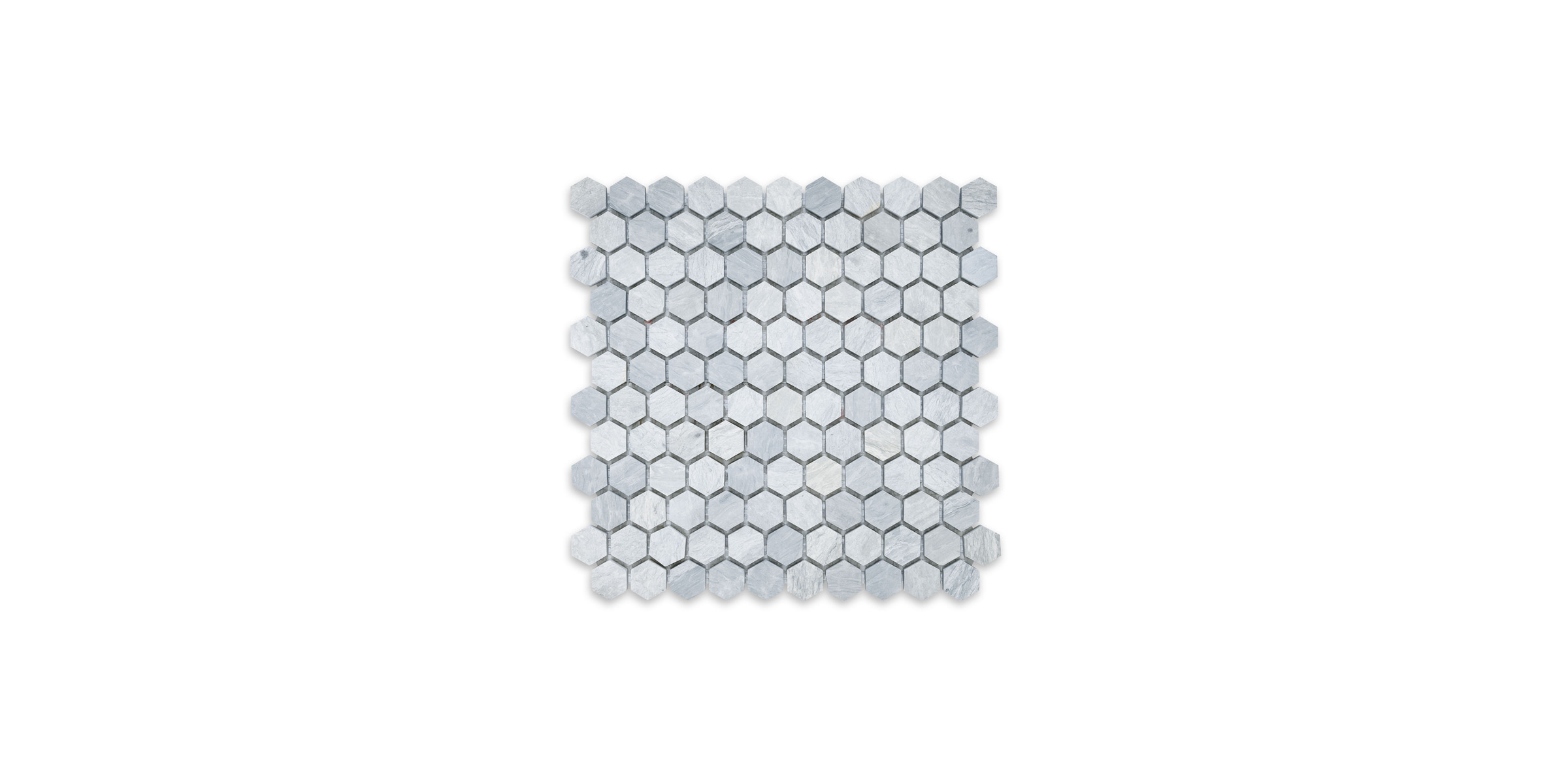 Haisa Blue Marble Hexagon 1″ Mosaic Tile | Tez Marble