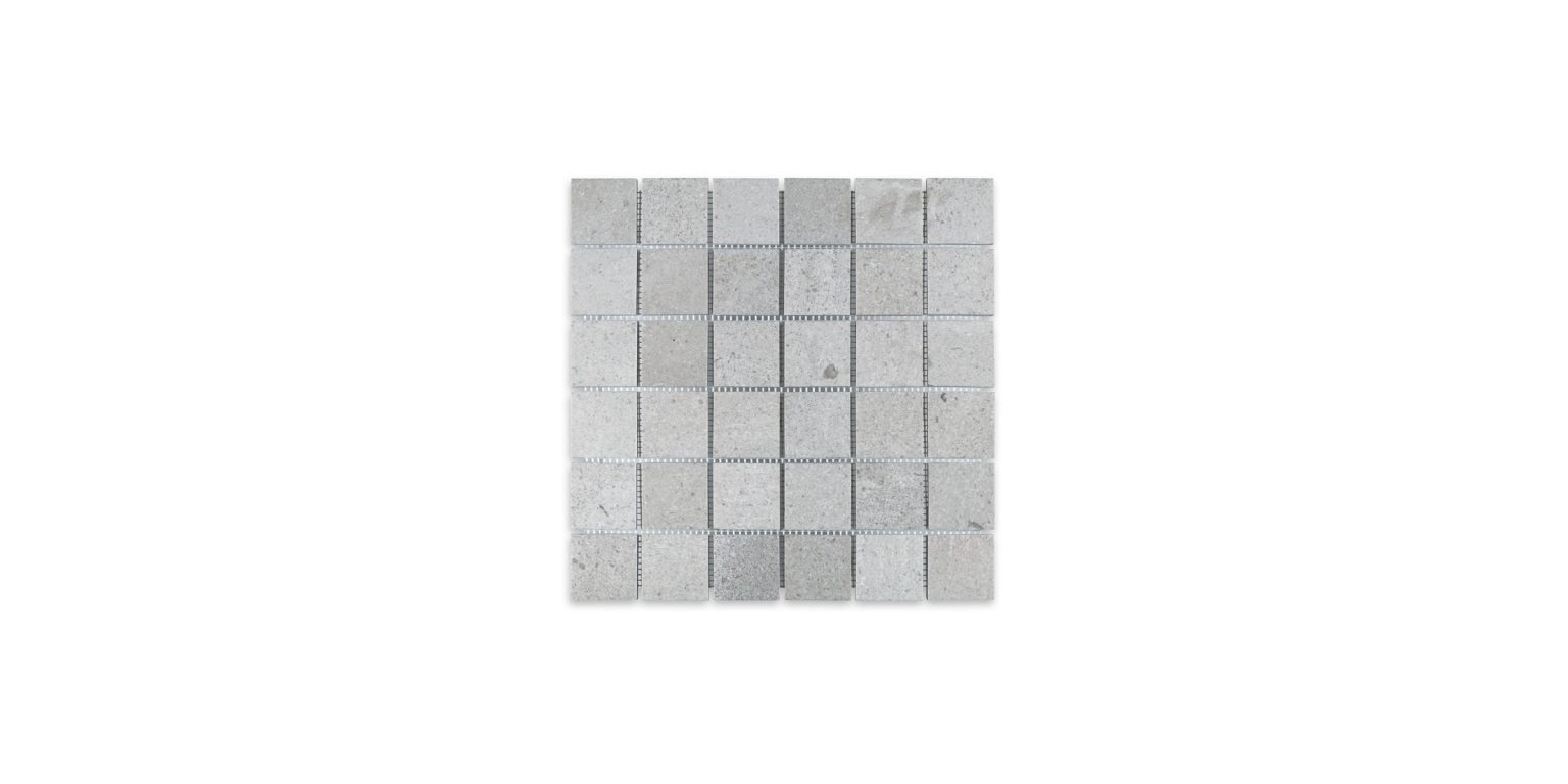 Spanish Grey Marble Square 2″ X 2″ Mosaic Tile | Tez Marble